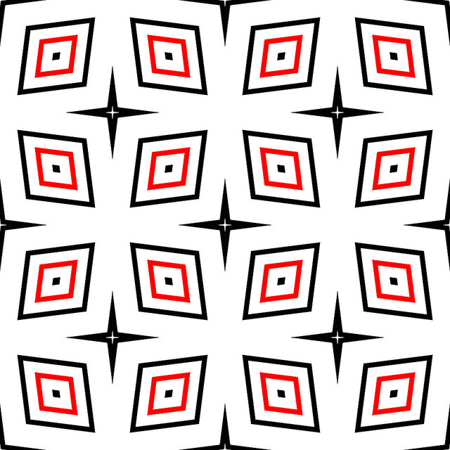 Seamless pattern with rhombus | free image